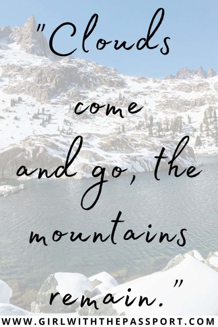 210 Amazing Mountain Quotes & Quotes about Mountains!