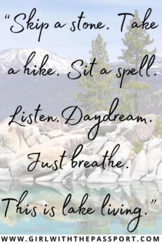 170 Amazing & Best Lake Quotes for Instagram from an expert!
