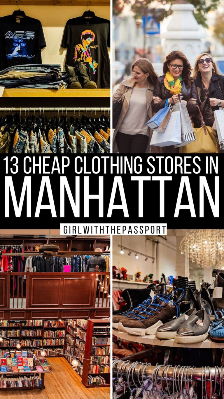 13 Cheap Clothing Stores in Manhattan + Amazing Local Tips